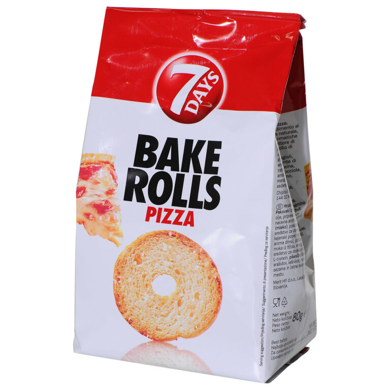 Bake rolls pizza 80 gr - Patriasfood
